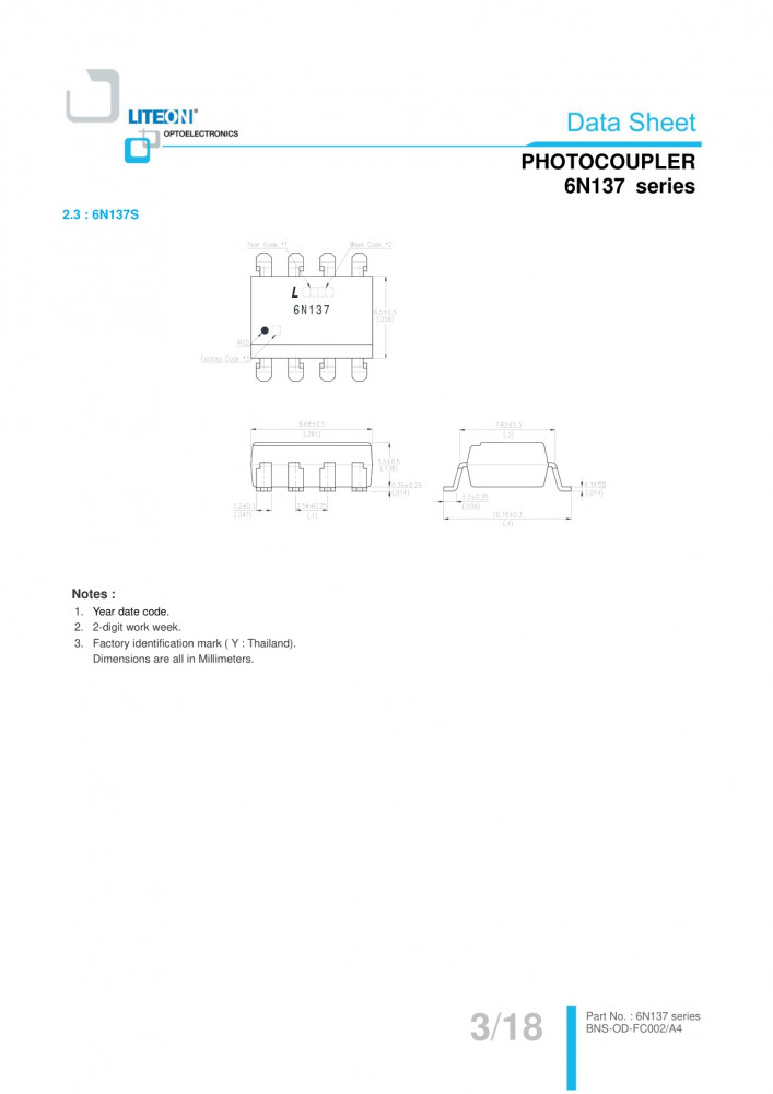 6N137-L datasheet page 4