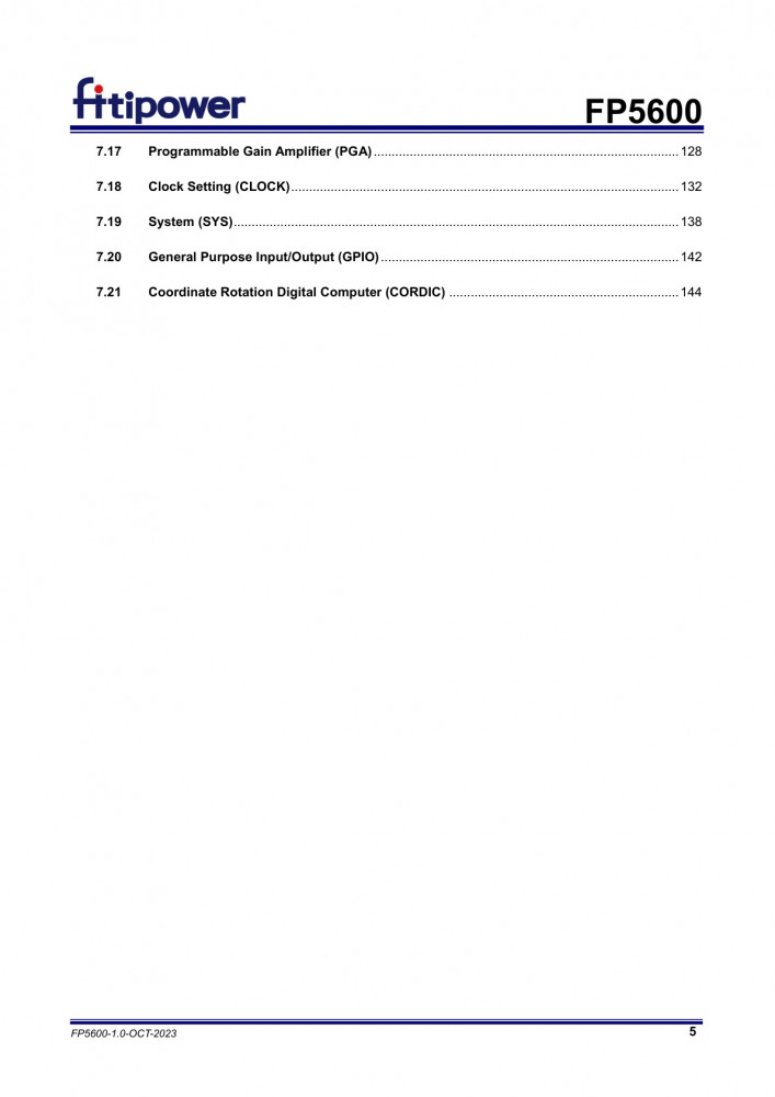 FP5600LC document page 5