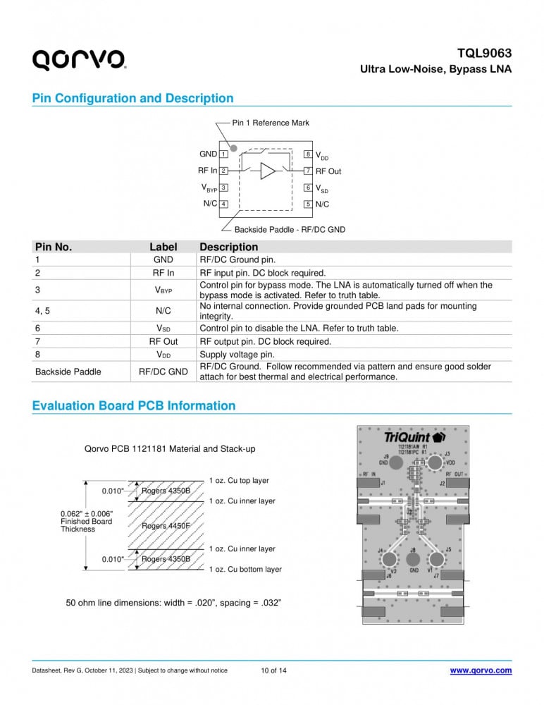 TQL9063 technical document page 10