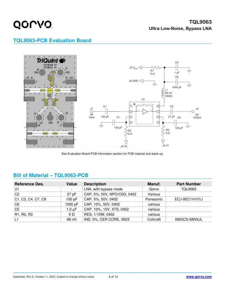 TQL9063 technical document page 4