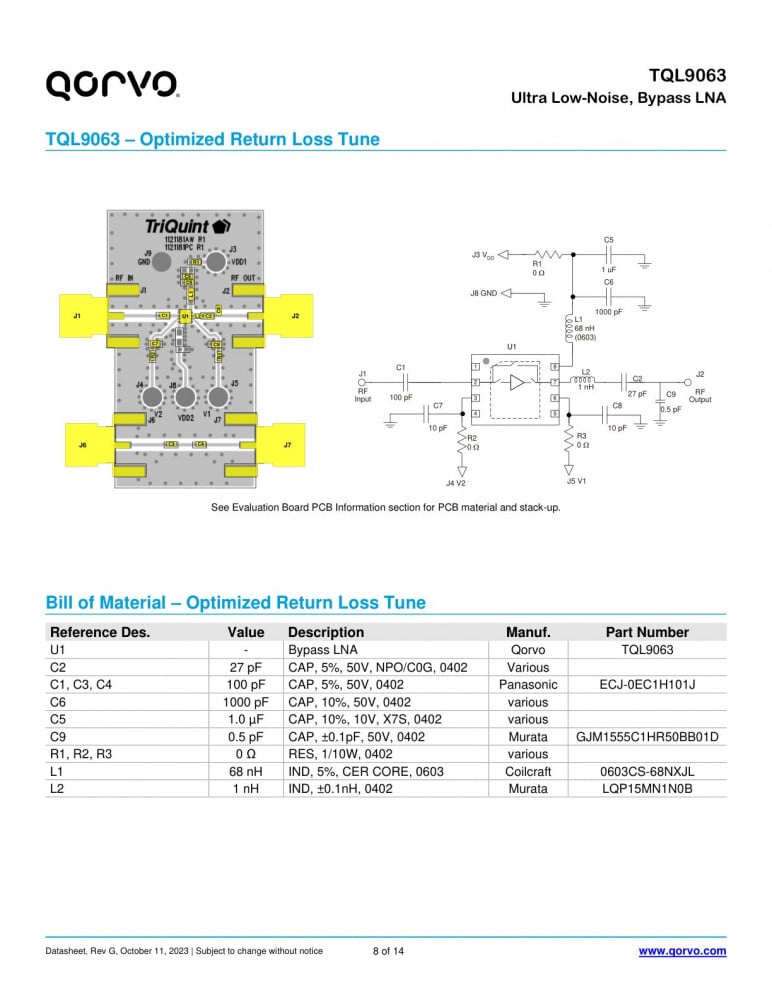 TQL9063 technical document page 8
