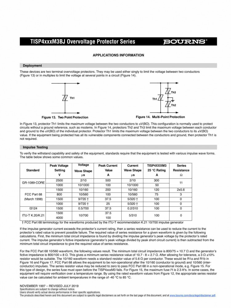 TISP4xxxM3BJ datasheet page 9