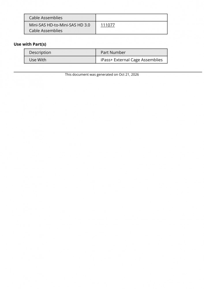 Product document image 3 for MOLEX 768668817