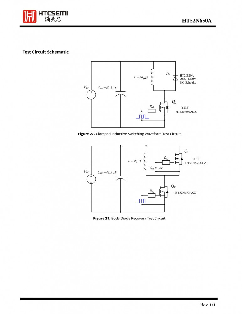 HT52N650AKZ datasheet page 9