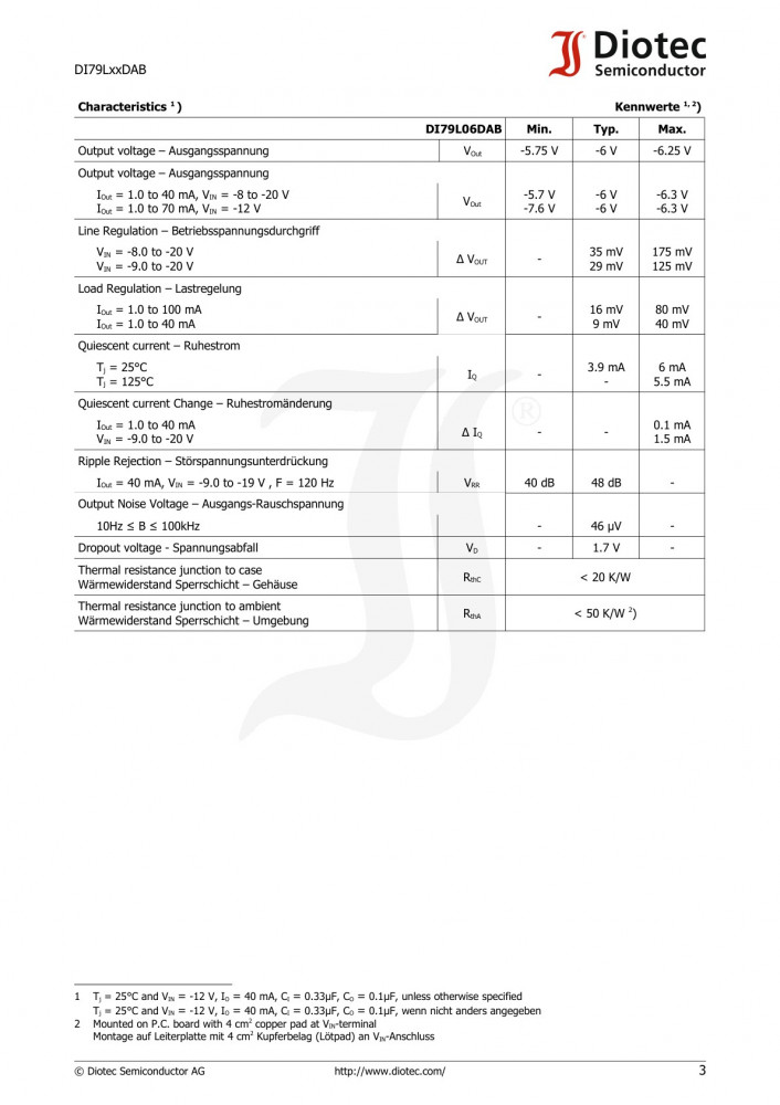 DI79LxxDAB datasheet page 3