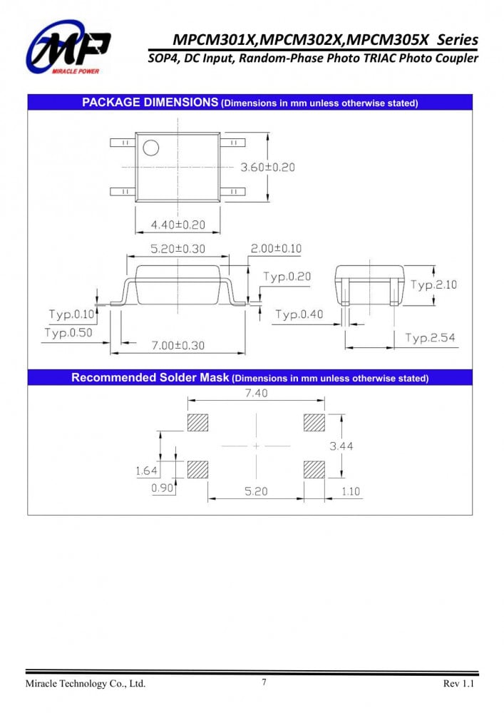 MPCM3053 datasheet page 7