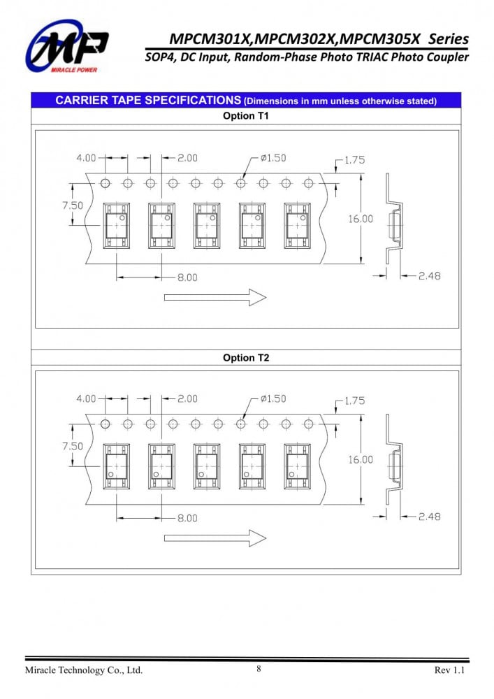 MPCM3053 datasheet page 8