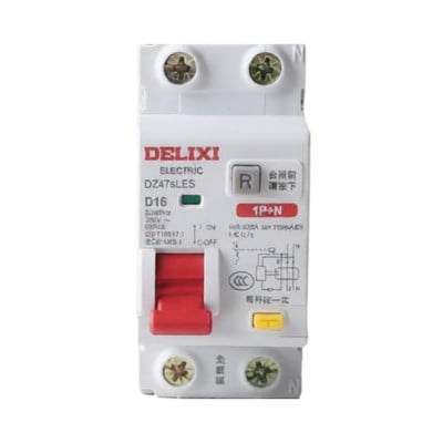 Delixi Electric DZ47SLES2D25R100 Miniature Residual Current Circuit Breaker