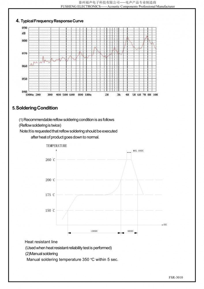 FSR-3010-12V specification page 4