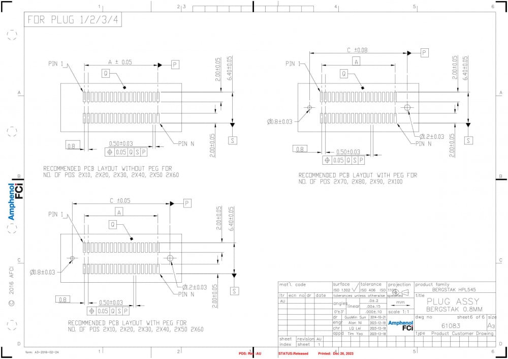 61083-063400LF technical drawing page 6