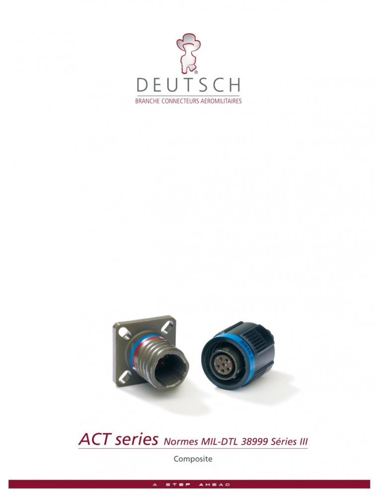 DEUTSCH ACT datasheet page 1