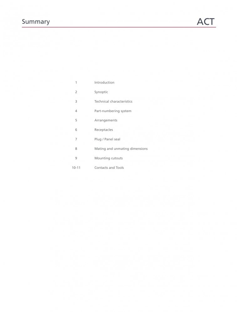 DEUTSCH ACT datasheet page 2