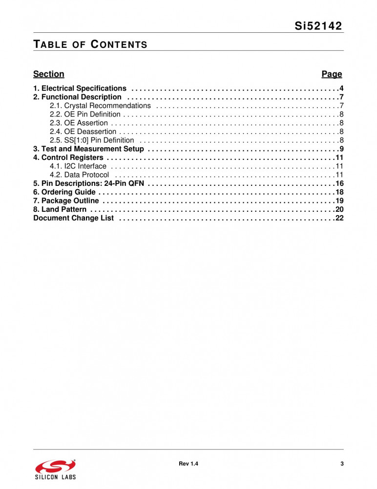 SI52142-A01AGM datasheet page 3