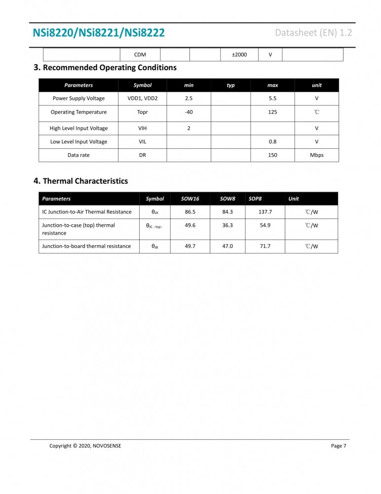 NSI8220N0-DSPR datasheet page 7