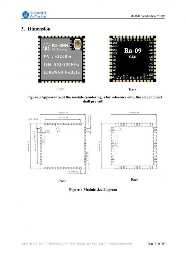 Ra-09H datasheet page 9