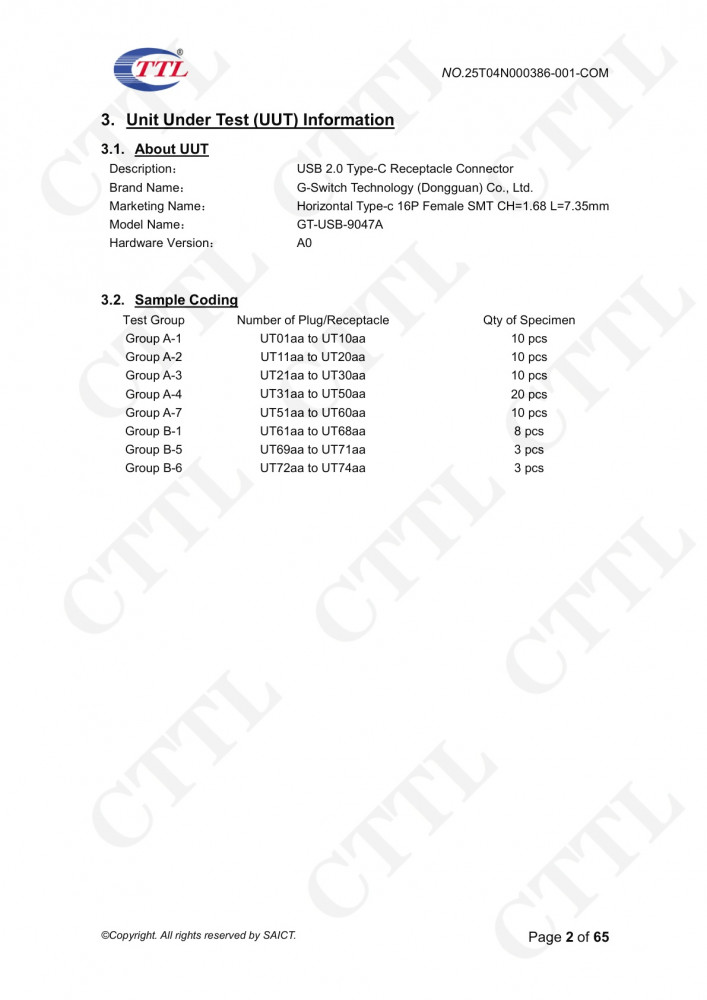GT-USB-9047A document page 7