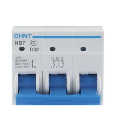 CHINT NB7 3P D32 Miniature Circuit Breaker for sale