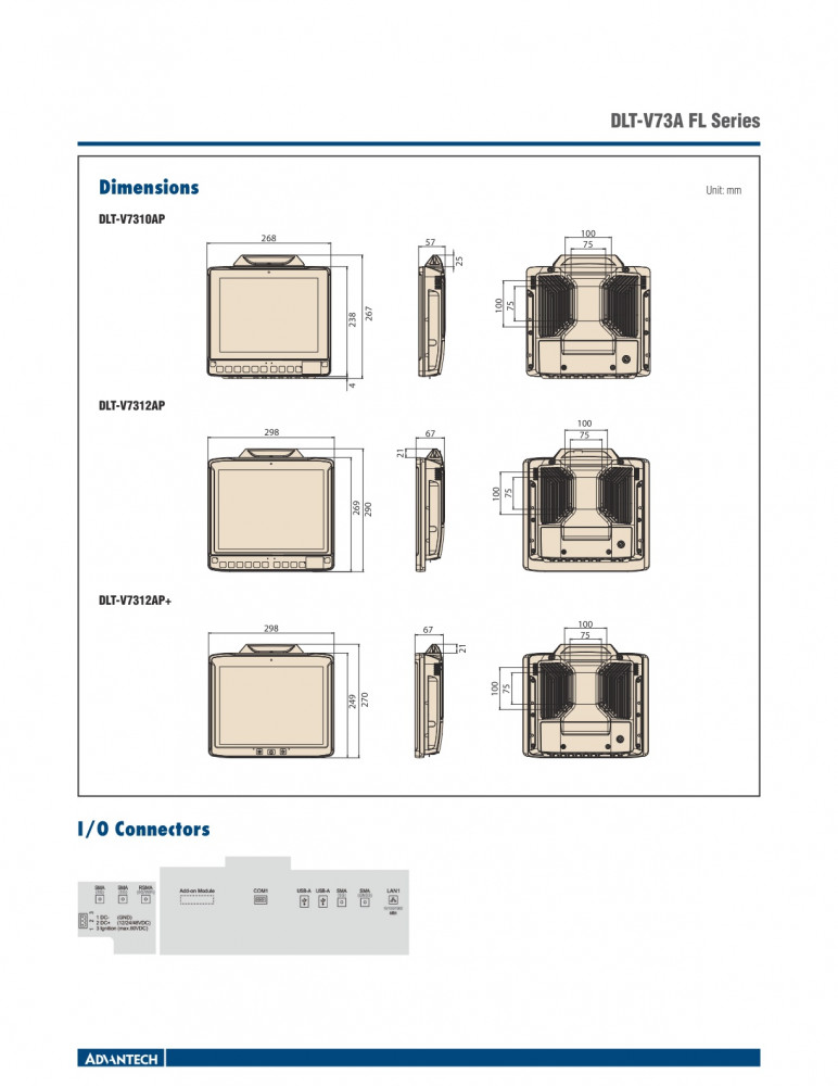 DLT-V73A FL product documentation page 3