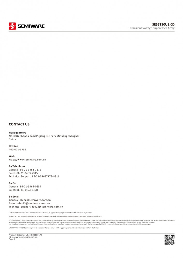SE55T10U3.0D technical document page 4