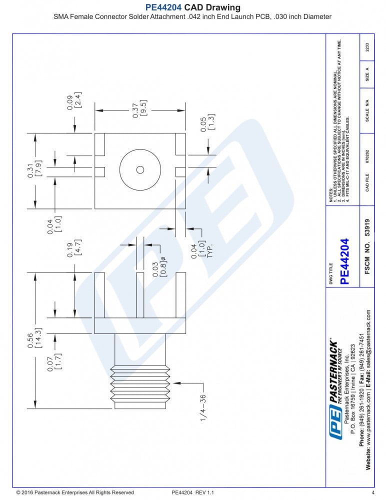 PE44204 technical document page 4