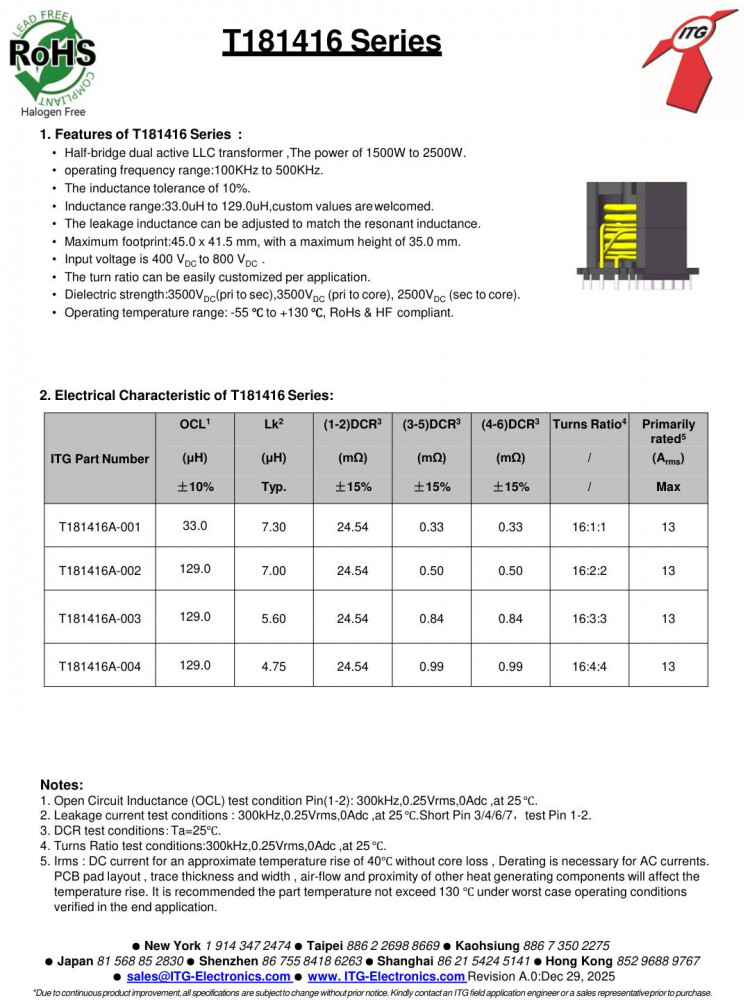 T181416 technical document page 1