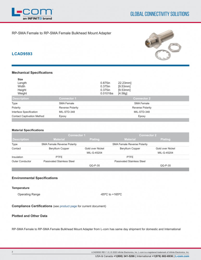 LCAD9593 technical document page 2