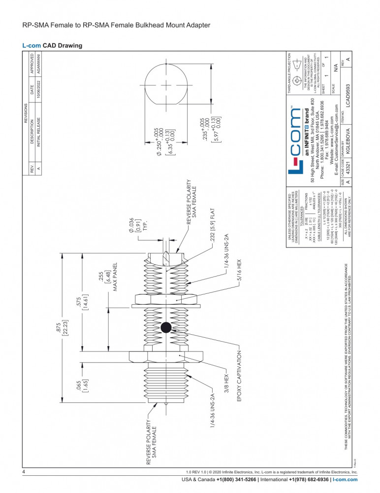 LCAD9593 technical document page 4