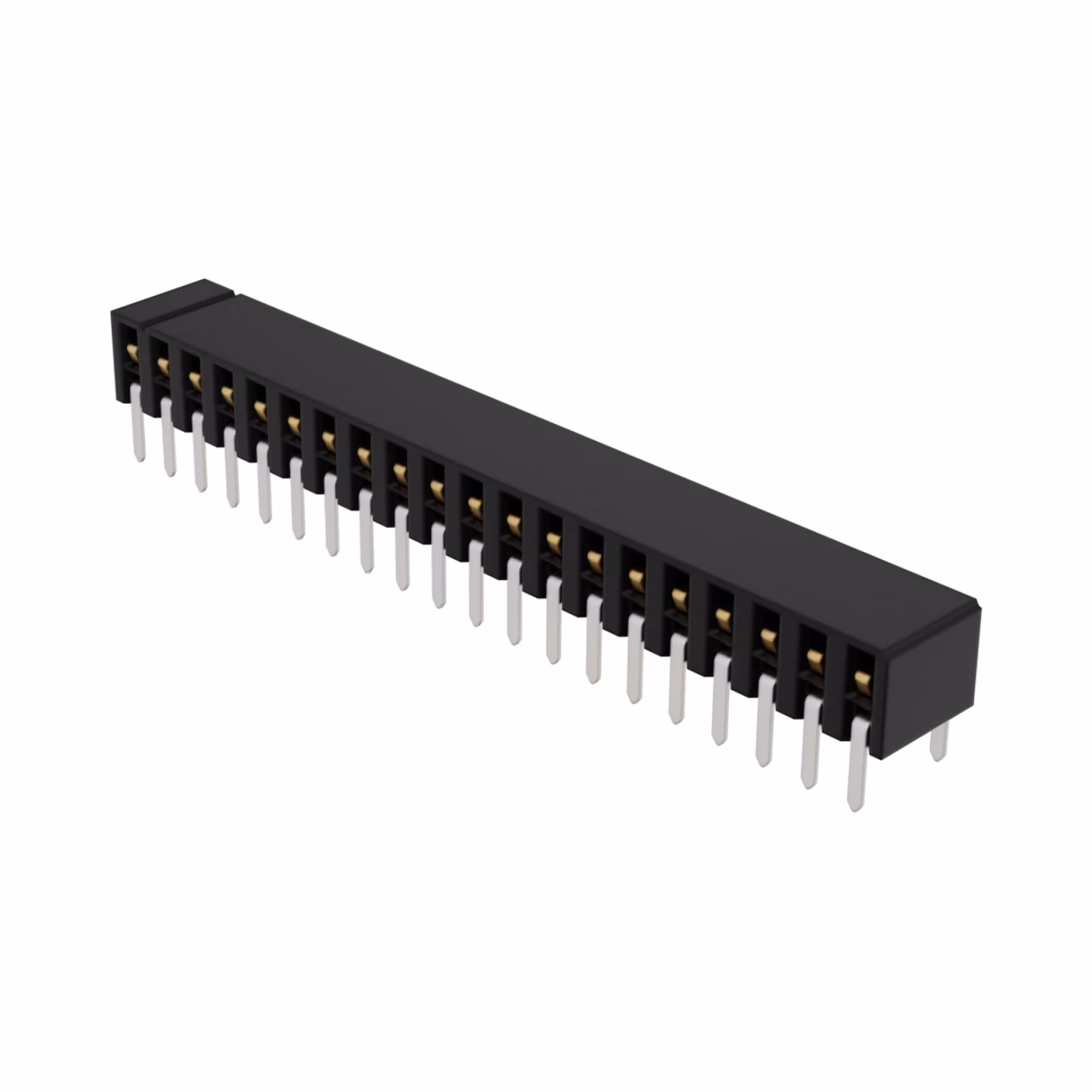 2.00mm Pitch Milli-Grid Receptacle, Side Entry, Through Hole, 0.05µm Gold (Au) Plating, 40 Circuits, Tube, Lead-Free for sale