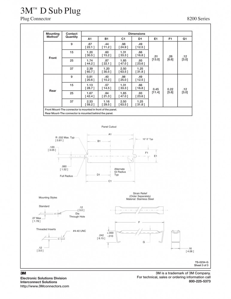 3M 8225-8009 technical document page 3