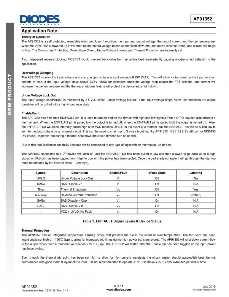 AP91352 datasheet page 8