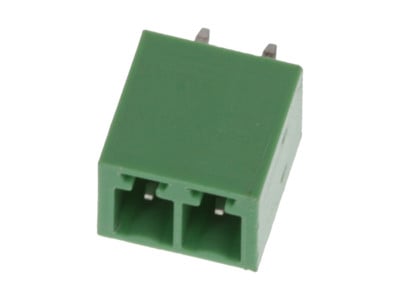 3.50mm Pitch Eurostyle Horizontal Plug, with Standard Imprinting, Gold (Au) Plated, Black, 2 Circuits