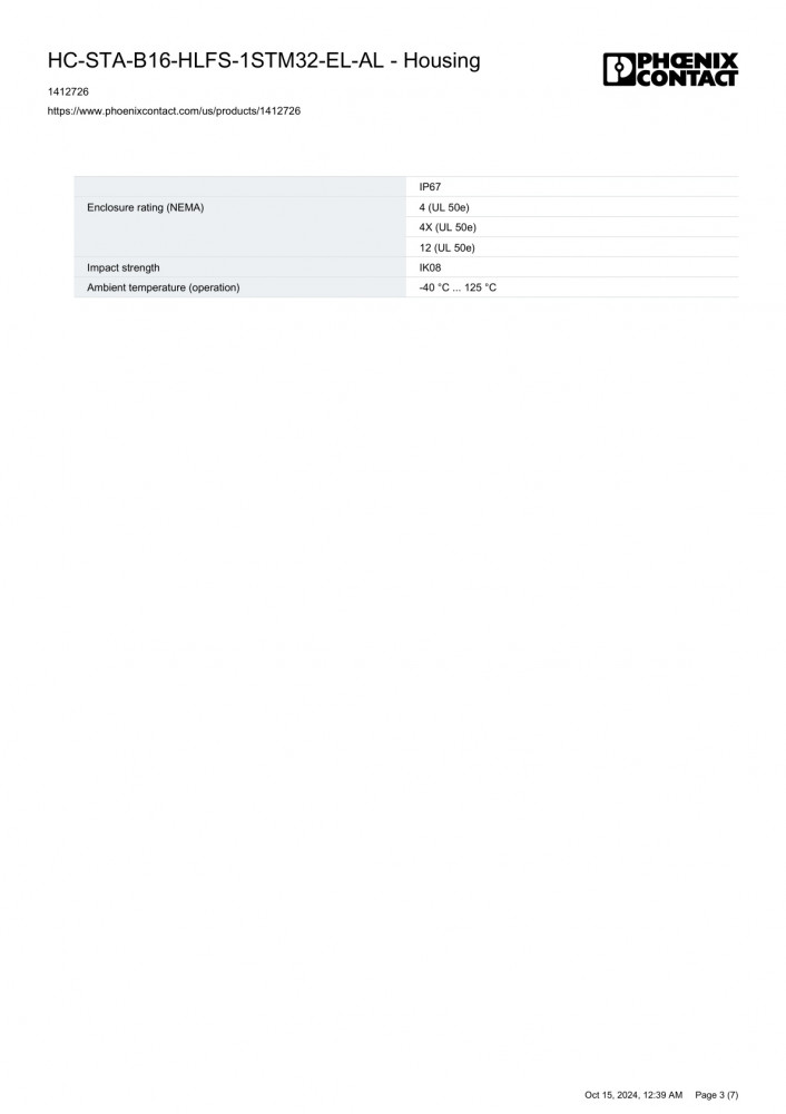 Phoenix Contact 1412726 technical document page 3