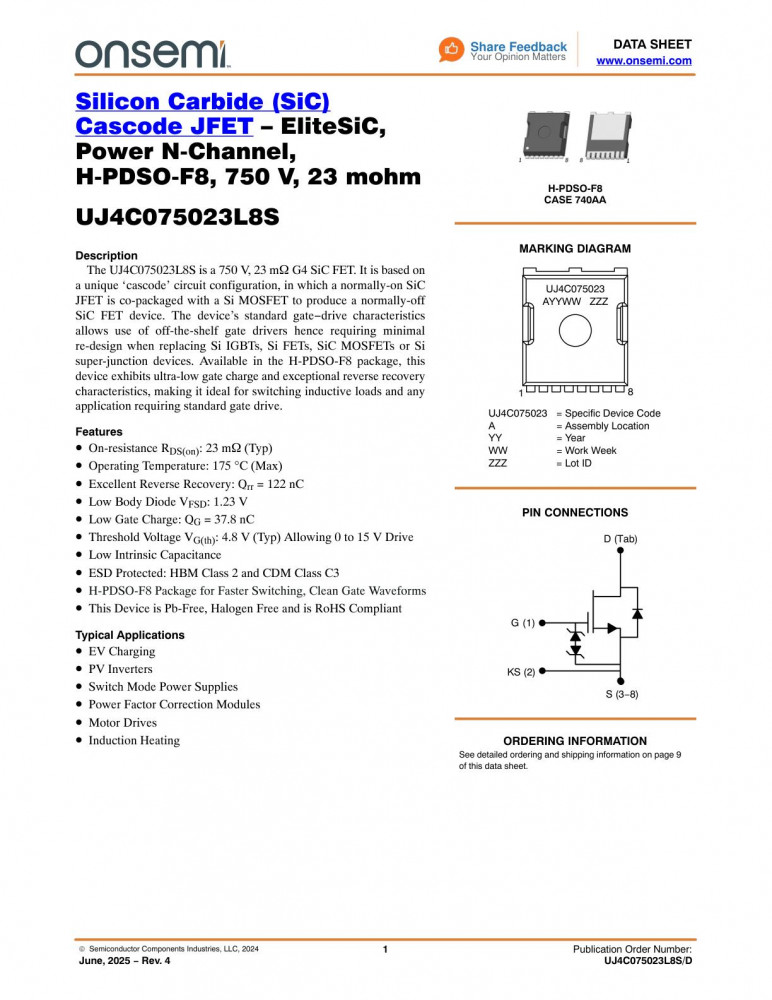 UJ4C075023L8S datasheet page 1