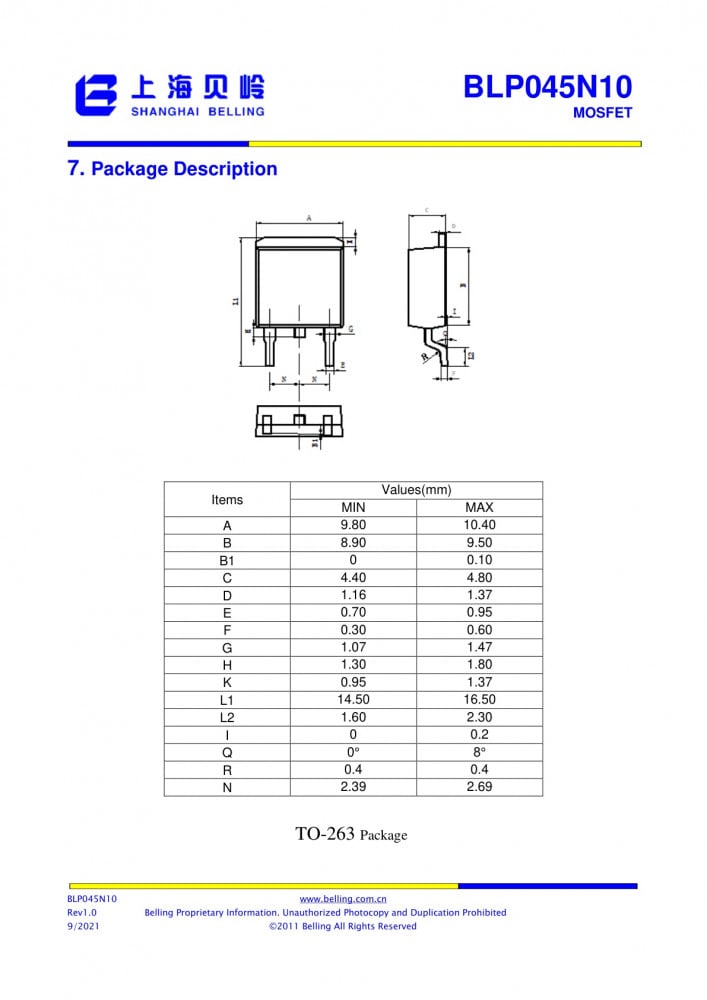 BLP045N10-P datasheet page 10