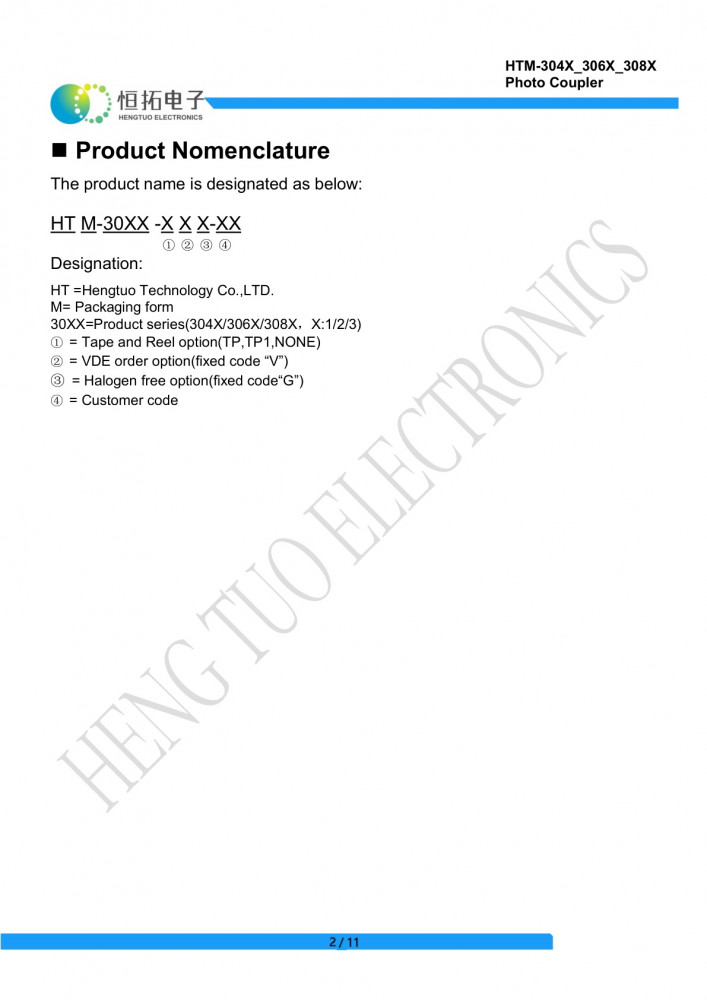 HTM-3063-TP1 datasheet page 3