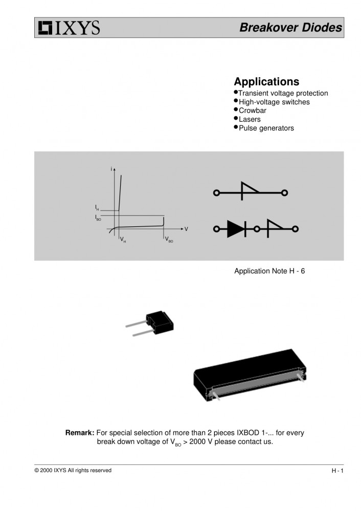 IXBOD1-18RD datasheet page 1