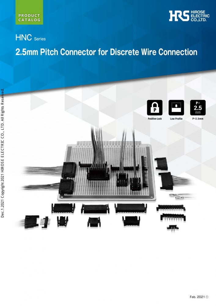 HRS HNC Series catalogue page 1