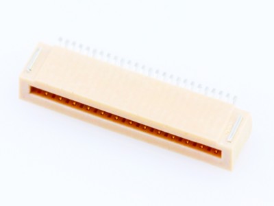 0.50mm Pitch Easy-On FFC/FPC Connector, Surface Mount, Right-Angle, Non-ZIF, Dual Contact Style, 1.20mm Mated Height, 20 Circuits, Gold (Au)  Plating