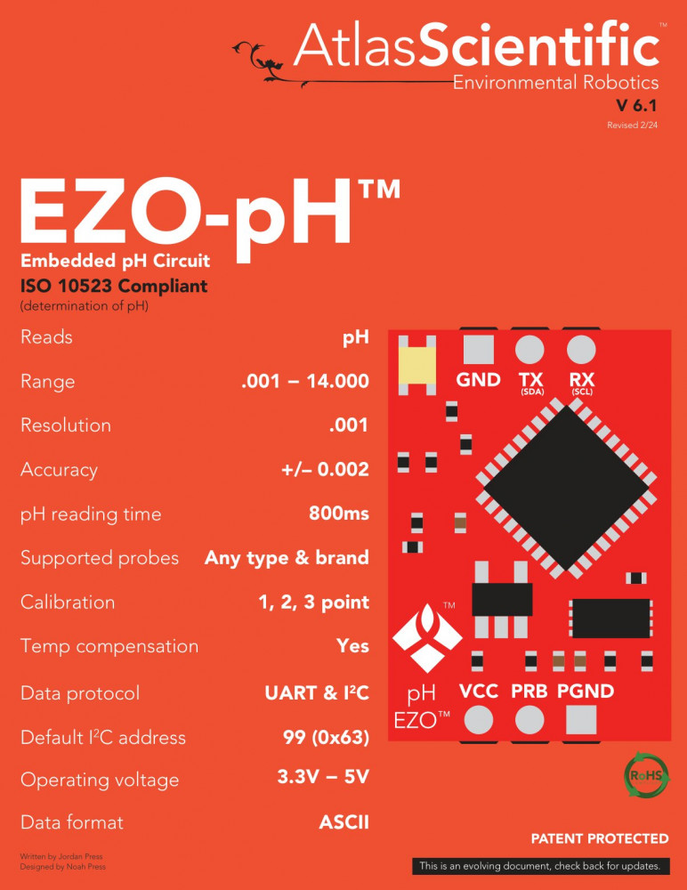 KIT-101P technical document page 1