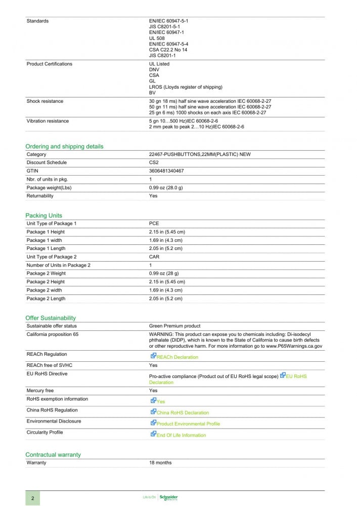 ZB5FL1 technical document page 2