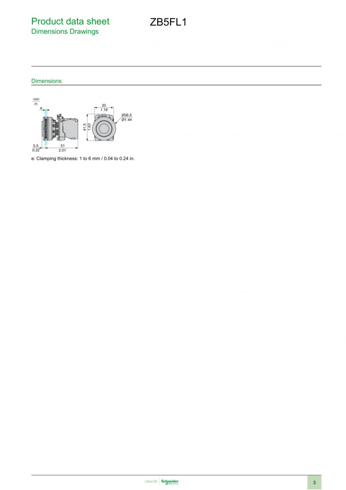 ZB5FL1 technical document page 3