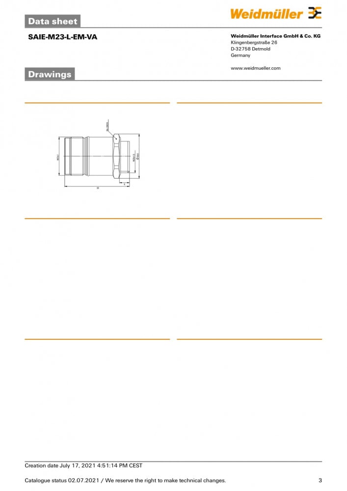 WEIDMULLER 1479420000 technical document page 3