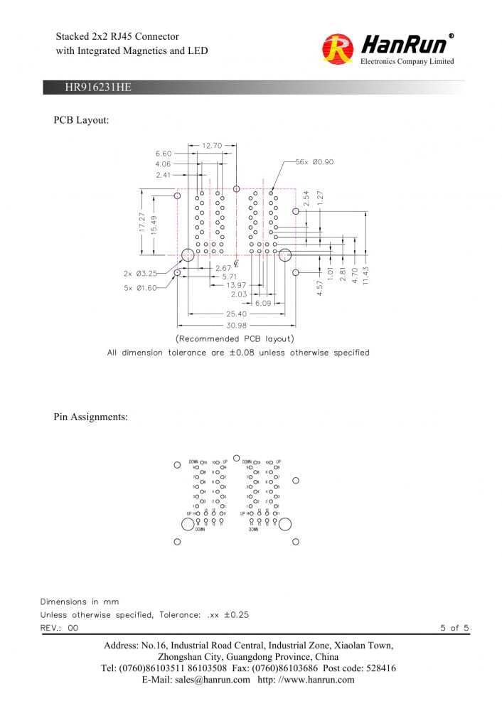 HR916231HE technical document page 5