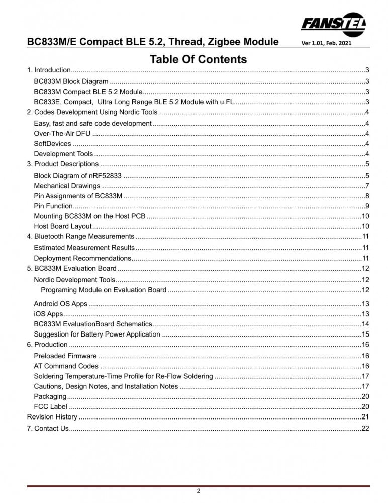 BC833M technical document page 2