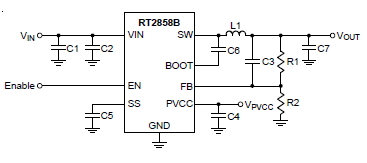 RT8287 - 3A, 21V 500kHz Synchronous Step-Down Converter