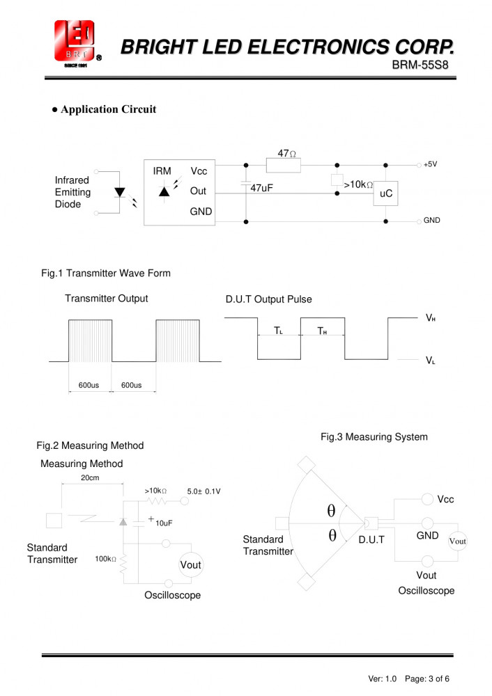 BRM-55S8 datasheet page 3