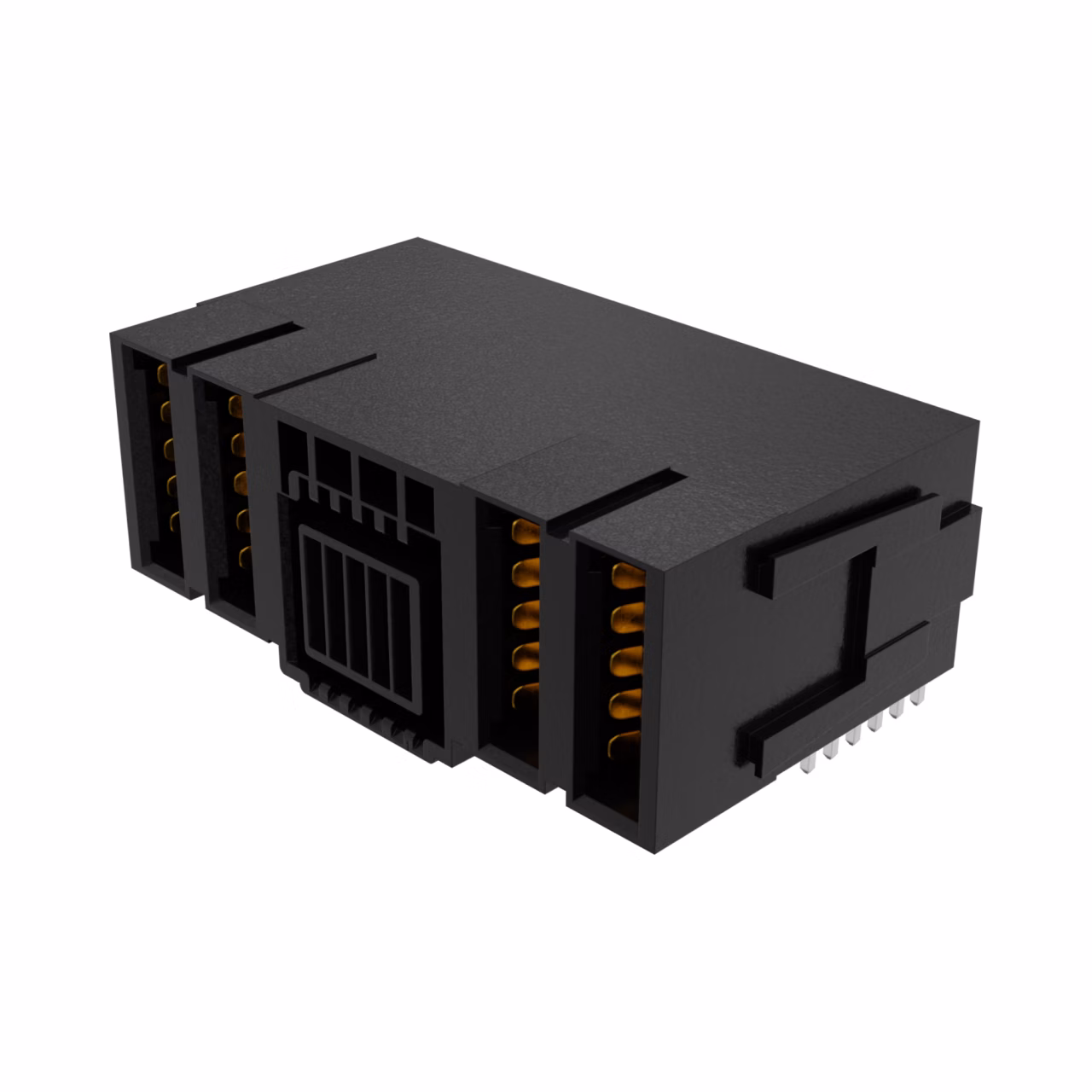 EXTreme EnergetiC Modular Right-Angle Receptacle Assembly, 29 Circuits (2 Power/25 Signal/2 Power) with Solder Tail Mounting, without Guide for sale