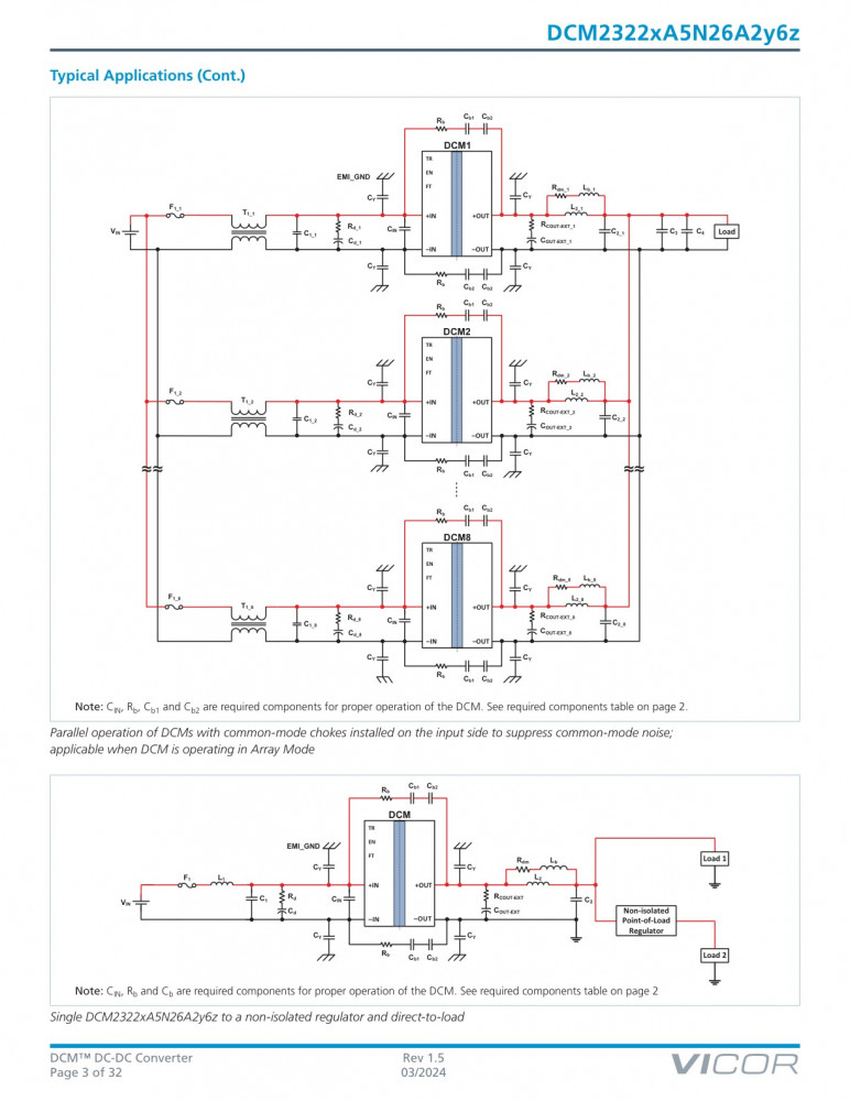 DCM2322 datasheet page 3