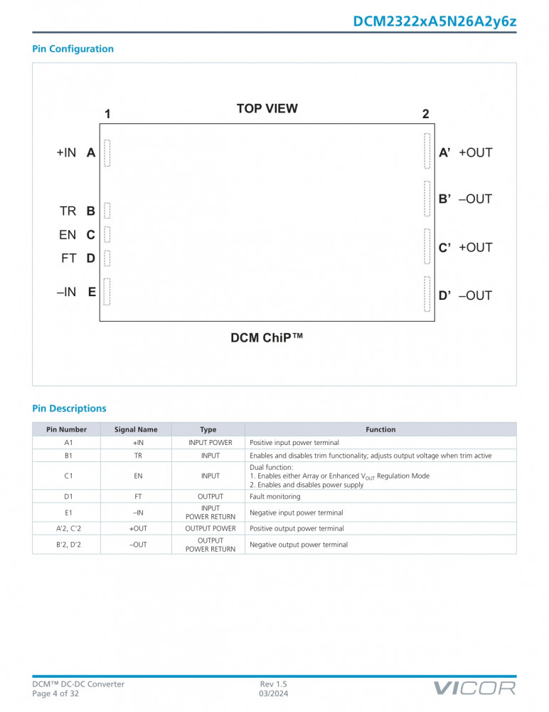 DCM2322 datasheet page 4