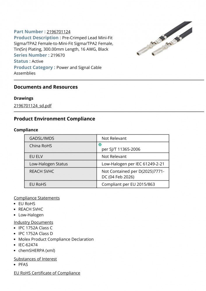 2196701124 technical document page 1